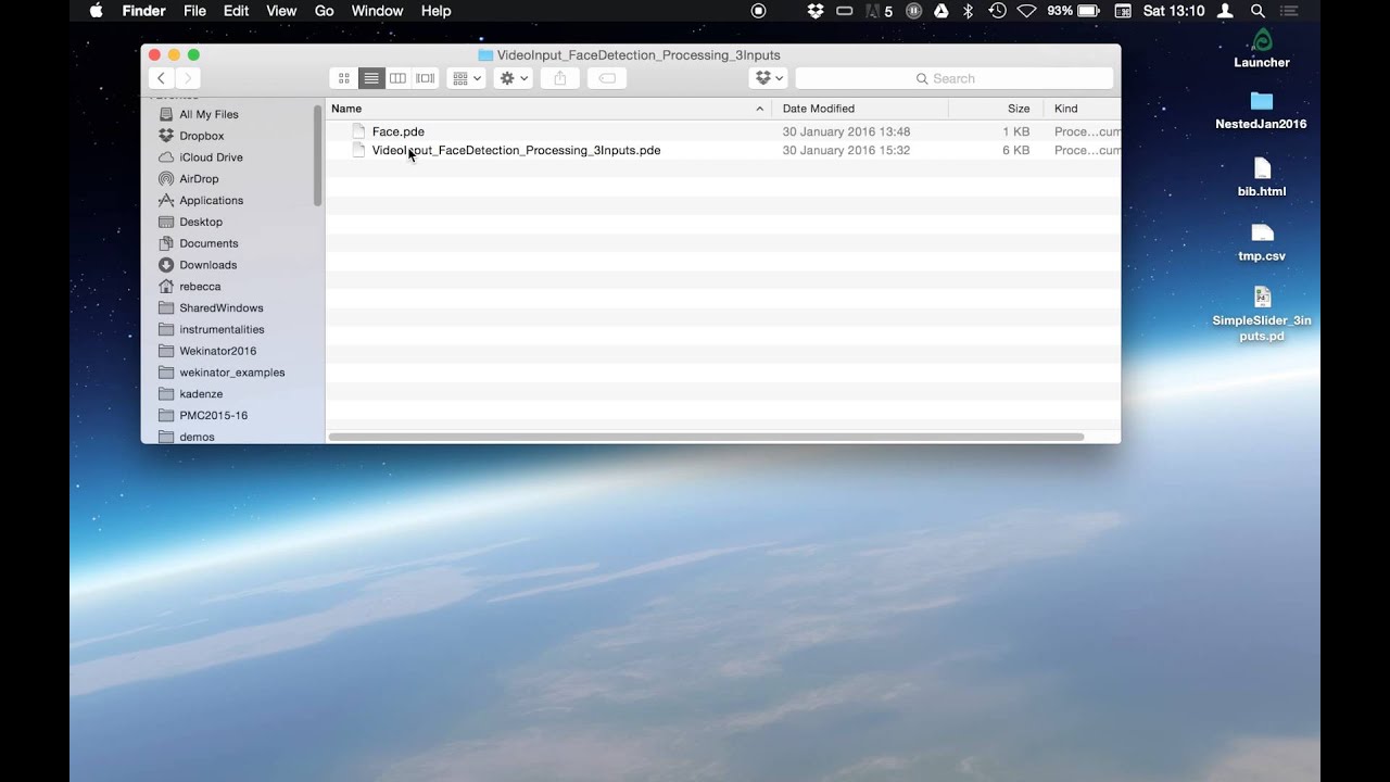 How to run Wekinator examples in Processing - YouTube