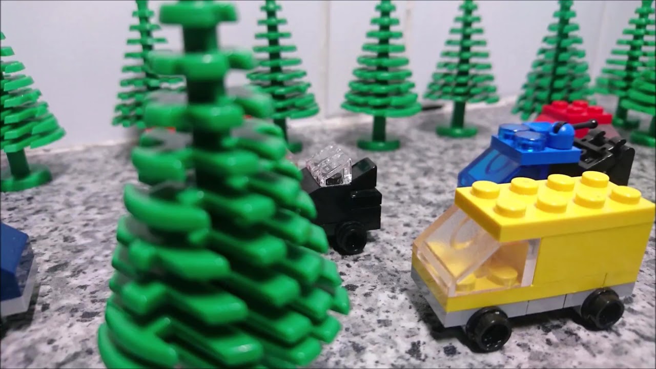 LEGO Micro Police Chase Part 3 - The Getaway - YouTube