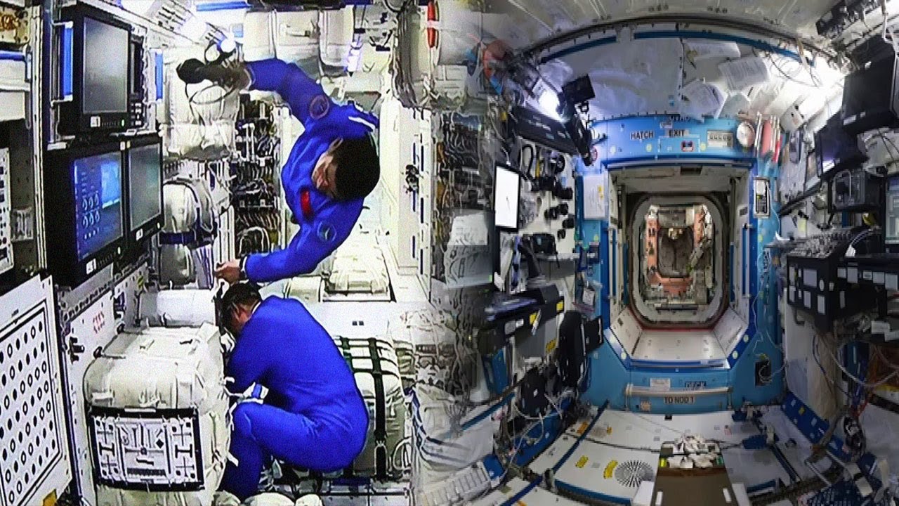 China's Unbelievable Life Inside A High-tech Space Station - YouTube