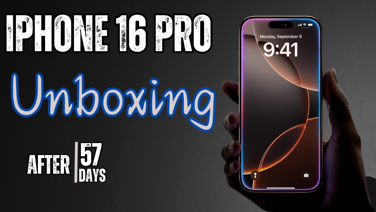 iPhone 16 Pro Unboxing, Hands-On & First Impressions! #iphone - YouTube
