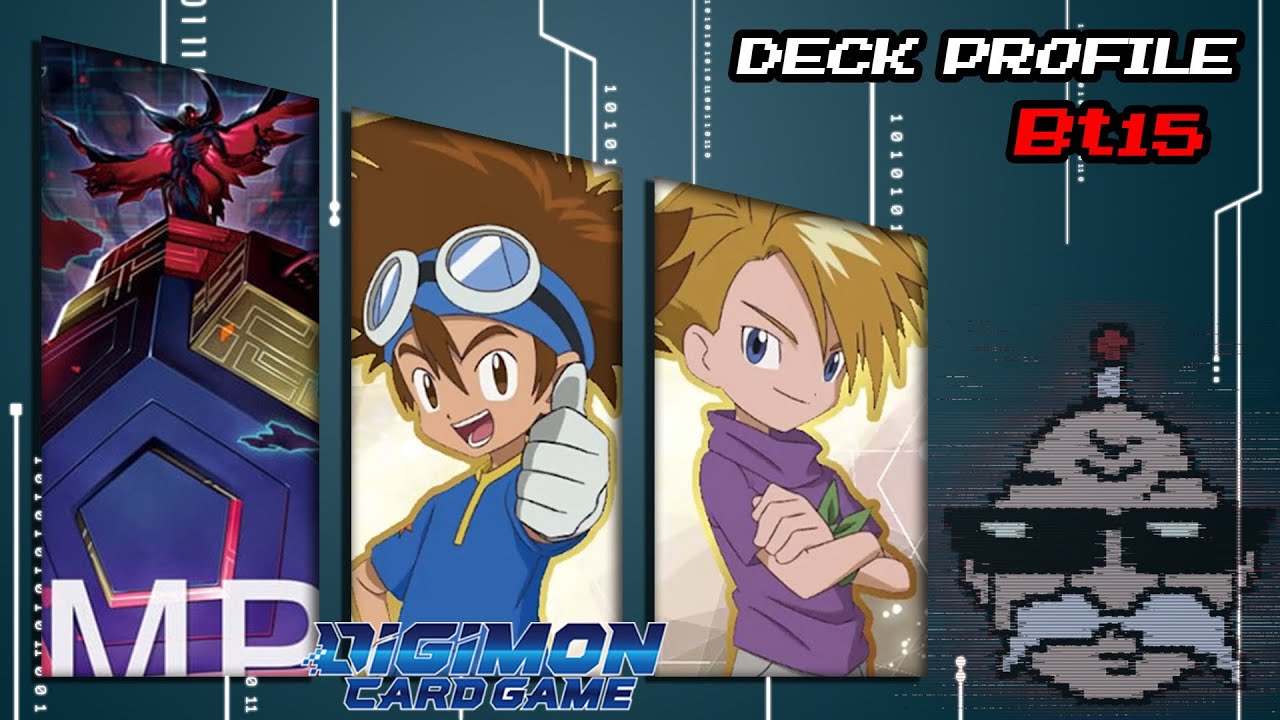 Apocalymon Post Banlist Deck Profile BT15! Digimon Card Game! - YouTube