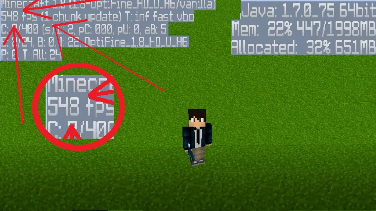 COMO CONFIGURAR EL MINECRAFT PARA QUE TE ANDE A 500 FPS | 1.7 1.8 1.9 1 ...
