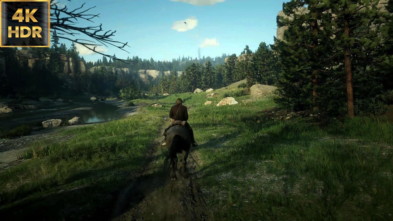 4K RDR 2 | JALAN SANTAI red dead redemption 2 - YouTube