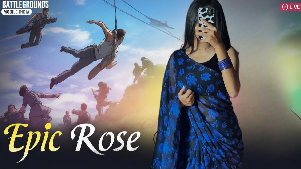 Epic Rose is live tdm 1 v1 rooms 🎀🥹| bgmi live stream girl gamer|# ...