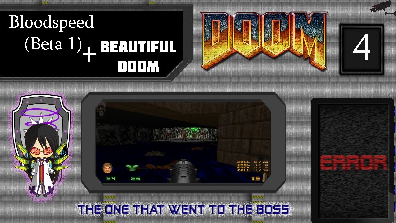 Doom - Wad: Bloodspeed (Beta 1) + Beautiful Doom №4 - Отримання куль в ...