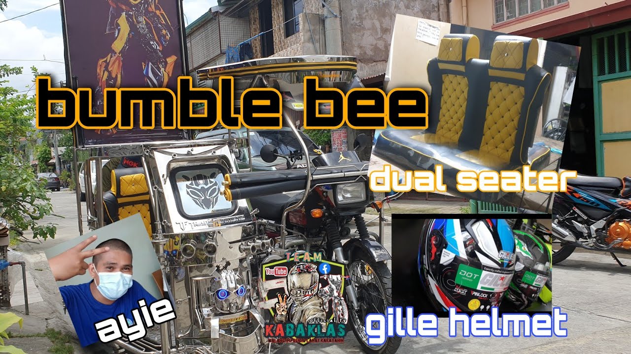 bumble bee back to back sidecar (trike) dual seater [APAKAANGAS] # ...