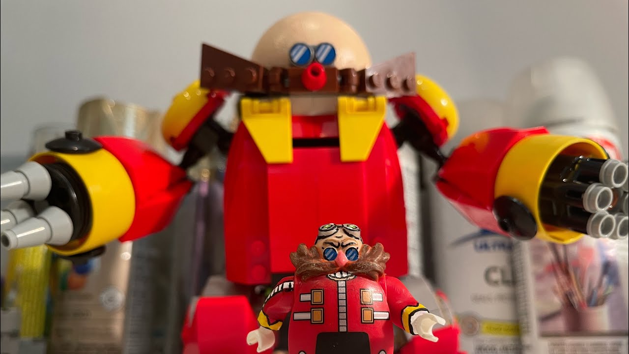 Modify lego Dr. Eggman Mech - YouTube