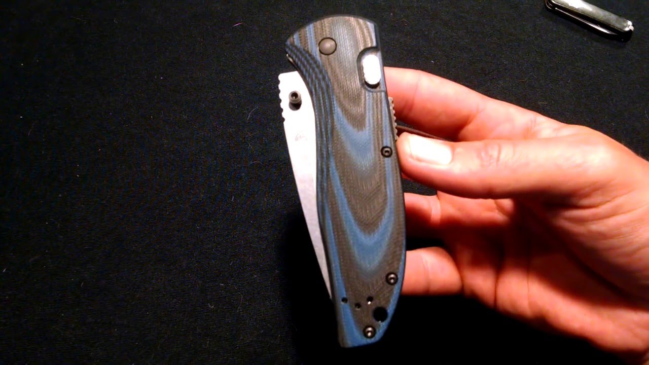 Benchmade 665 APB assist first impressions - YouTube