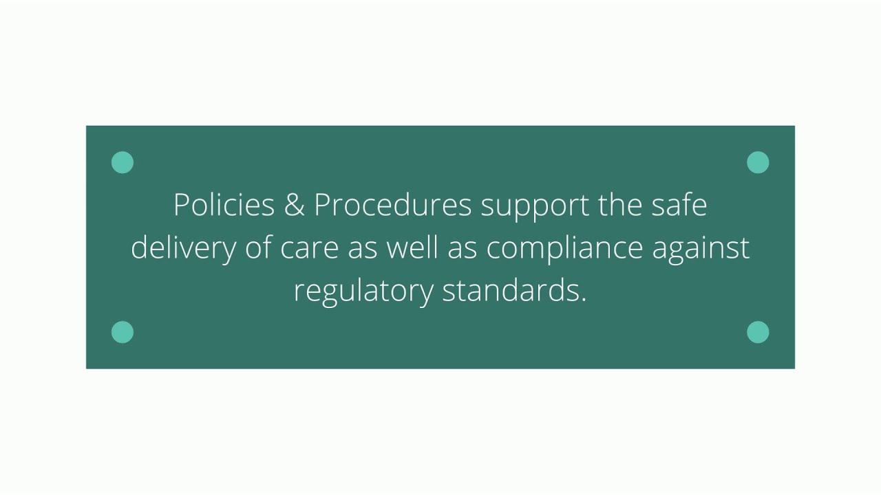Policies and Procedures in Health and Social Care | The Access Group