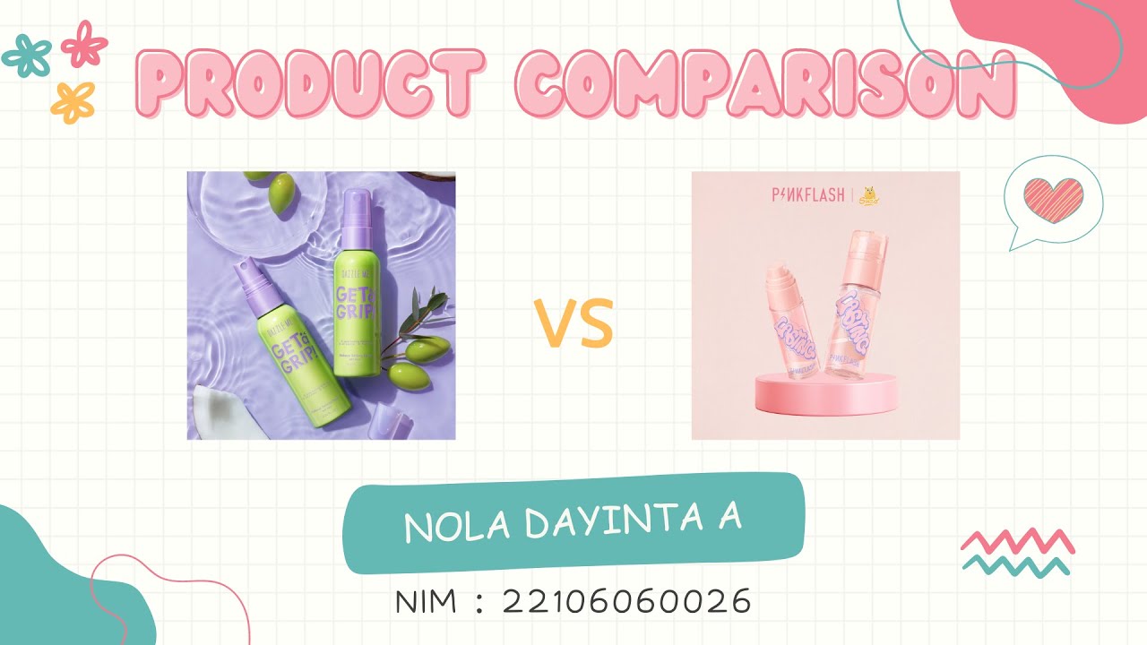 Dazzle Me Setting Spray VS Pinkflash Setting Spray - YouTube