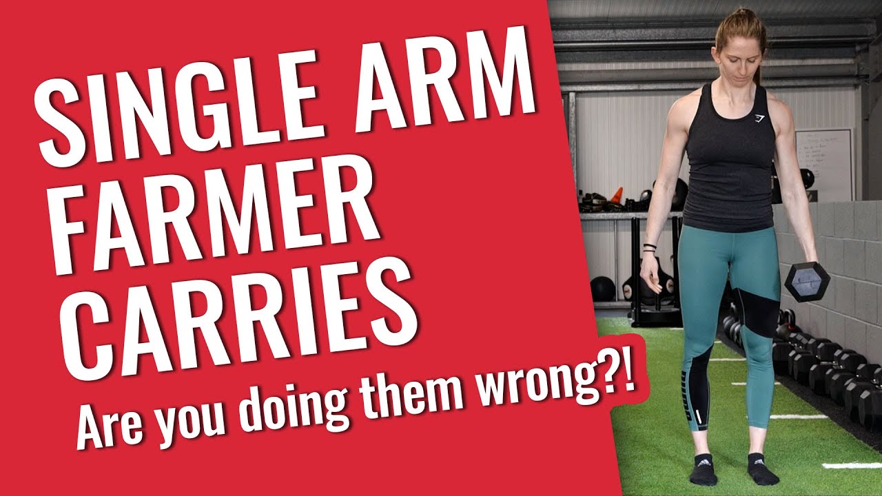 Single Arm Farmer Carry Mistake (And How to Avoid It!) - YouTube