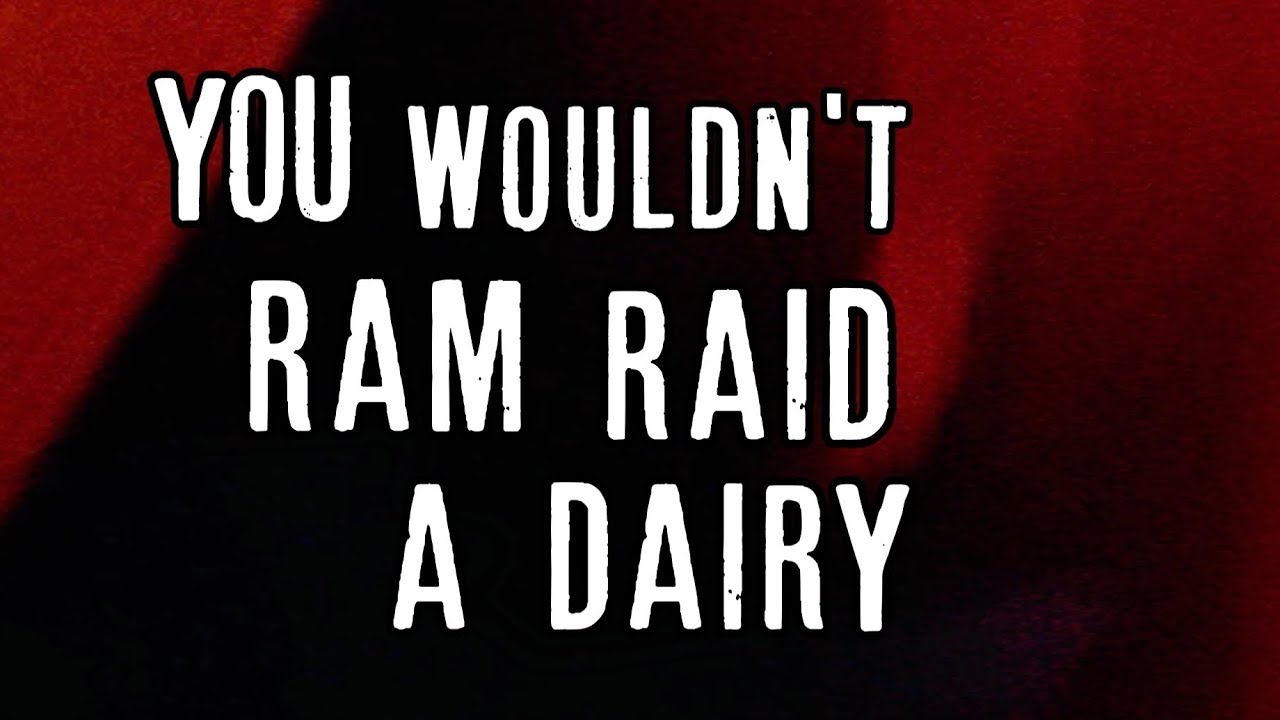 You wouldn't ram raid a dairy...Piracy it's a crime! - YouTube