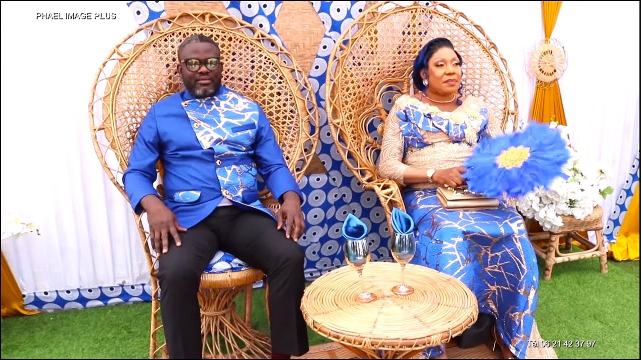 BRAZZAVILLE LE MARIAGE COUTUMIER DE BRUNELLE TSOUARI ET PATRICK MPOUTOU ...