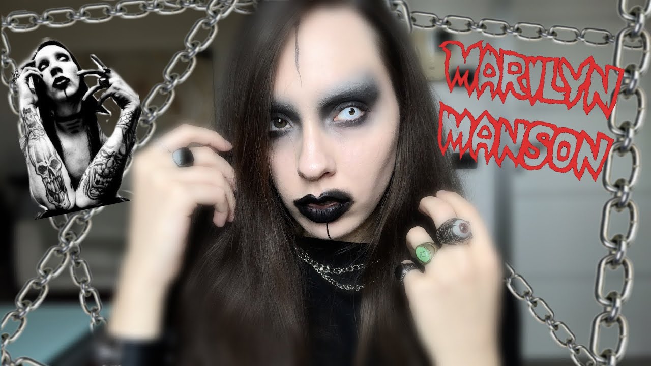 MARILYN MANSON INSPIRED MAKEUP (ANTICHRIST SUPERSTAR ERA) - YouTube