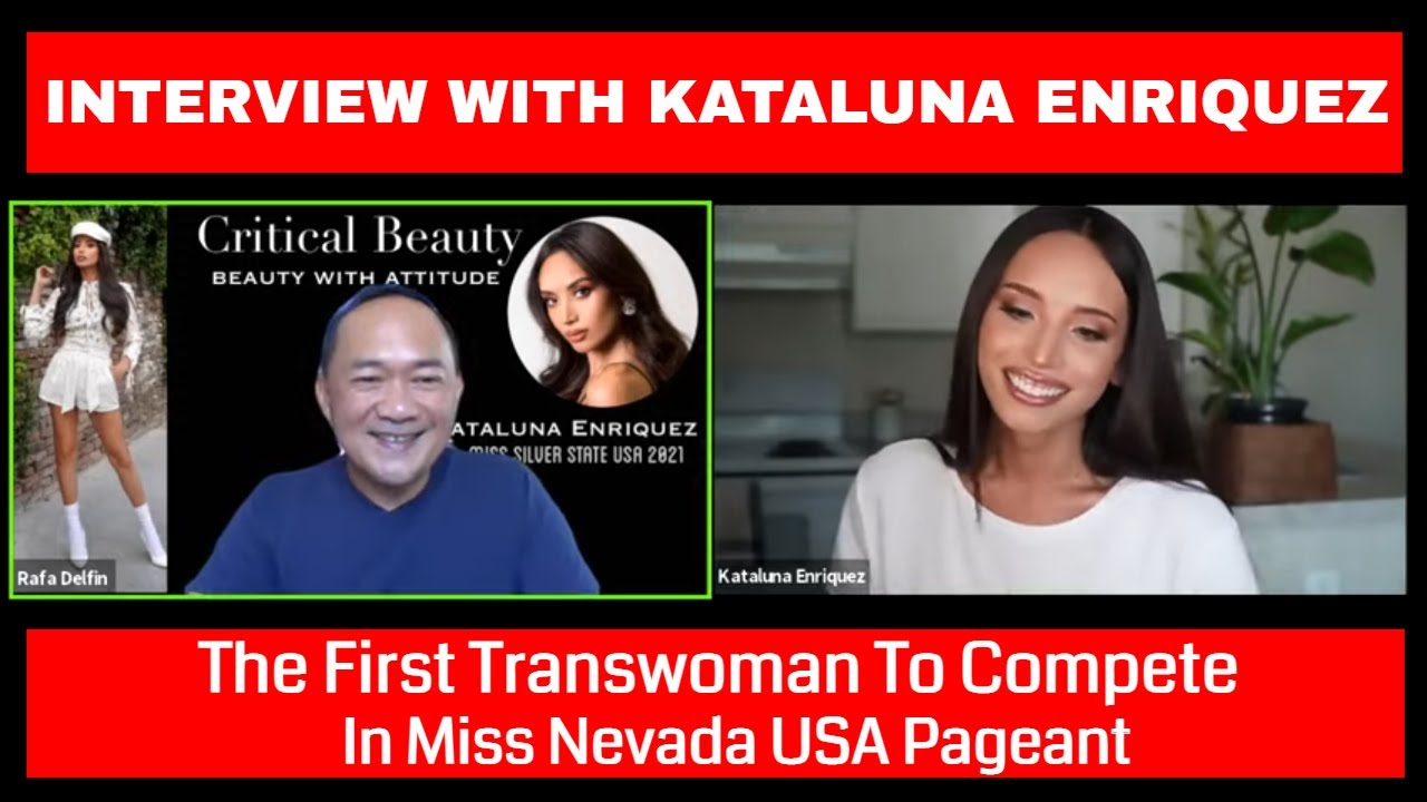Interview With Kataluna Enriquez - Miss Silver State USA 2021 - YouTube