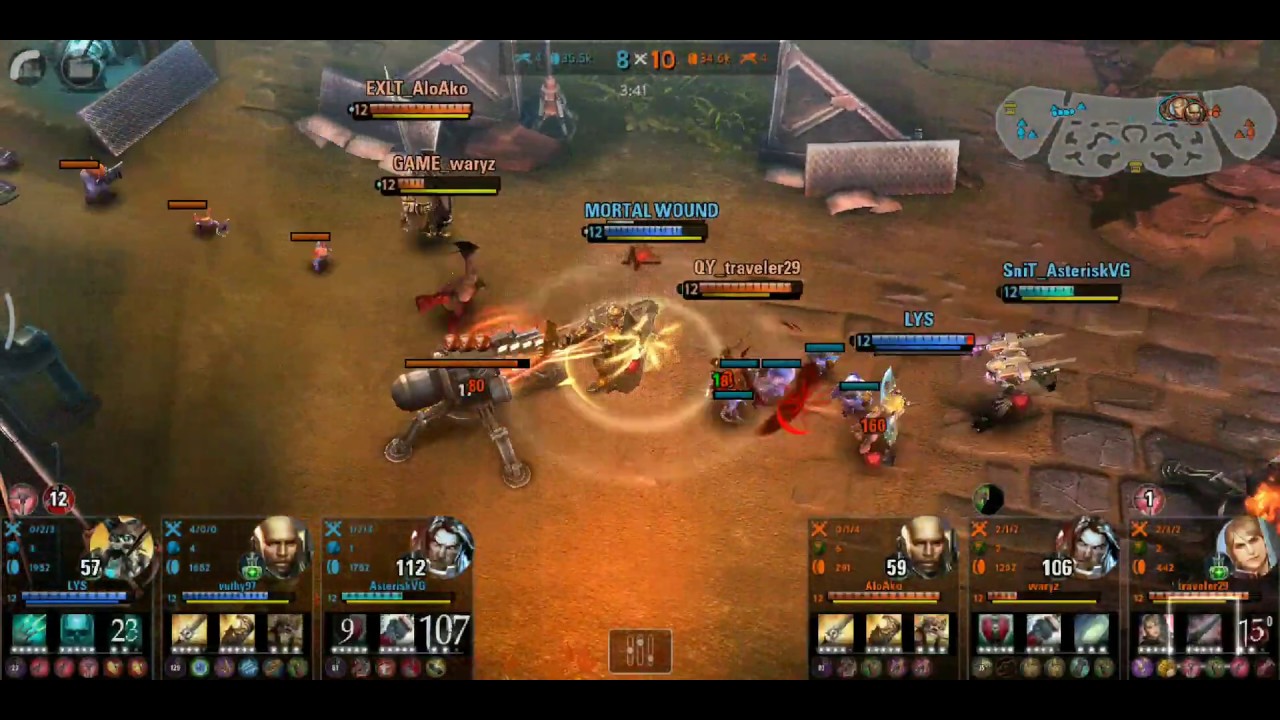 Vainglory gameplay | how to play ardan hero - waryz - YouTube