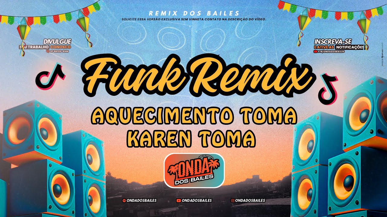 FUNK REMIX 2024 - AQUECIMENTO TOMA KAREN TOMA ⚡️HITMADA⚡️( DOCA DJ ) # ...