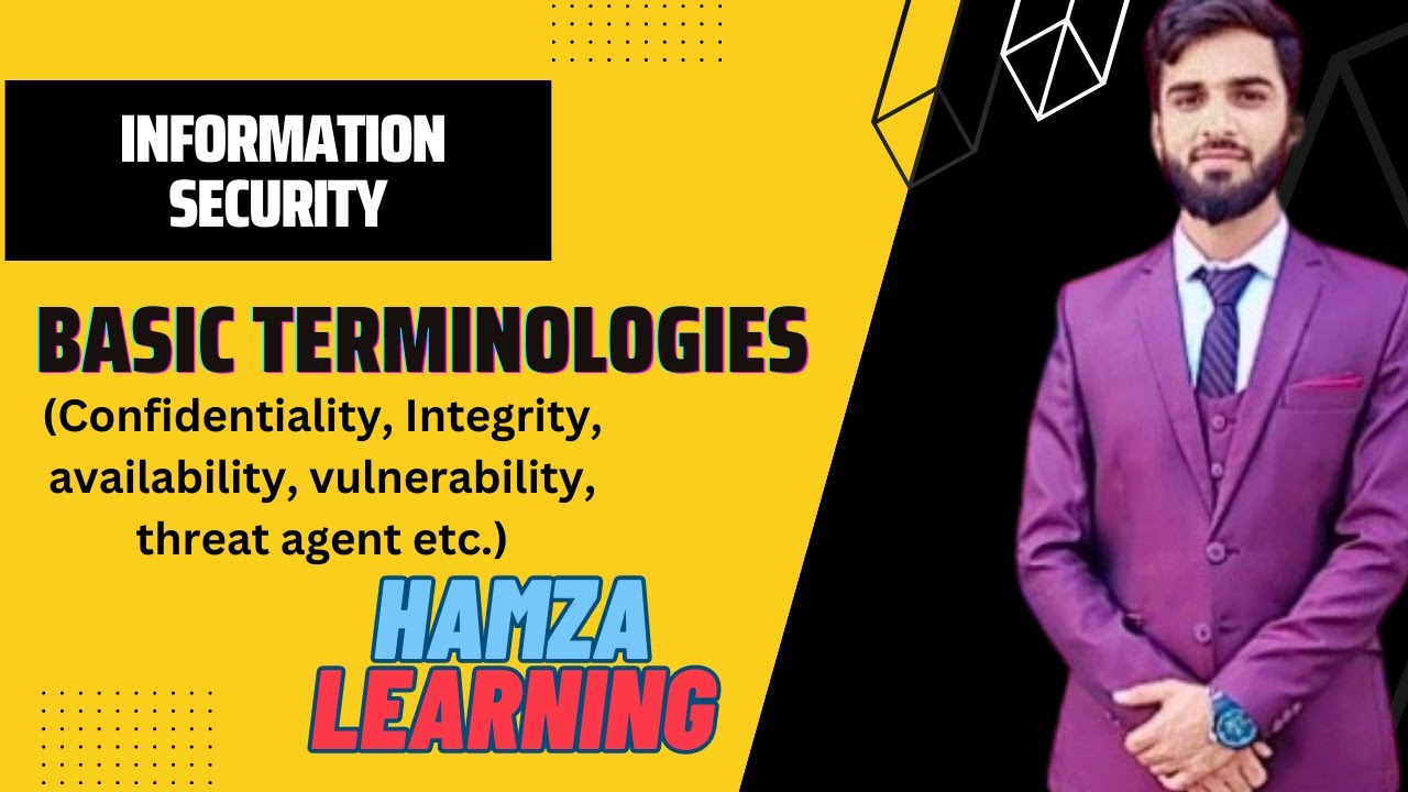 Basic Terminologies of Information Security - YouTube