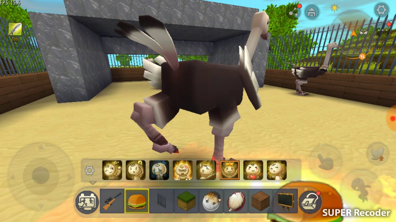 Tour ke kandang burung unta- MINI WORLD - YouTube