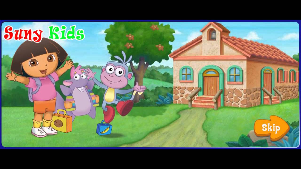 Dora the Explorer - First Day at School 👑 SUNY KIDS #DoratheExplorer ...