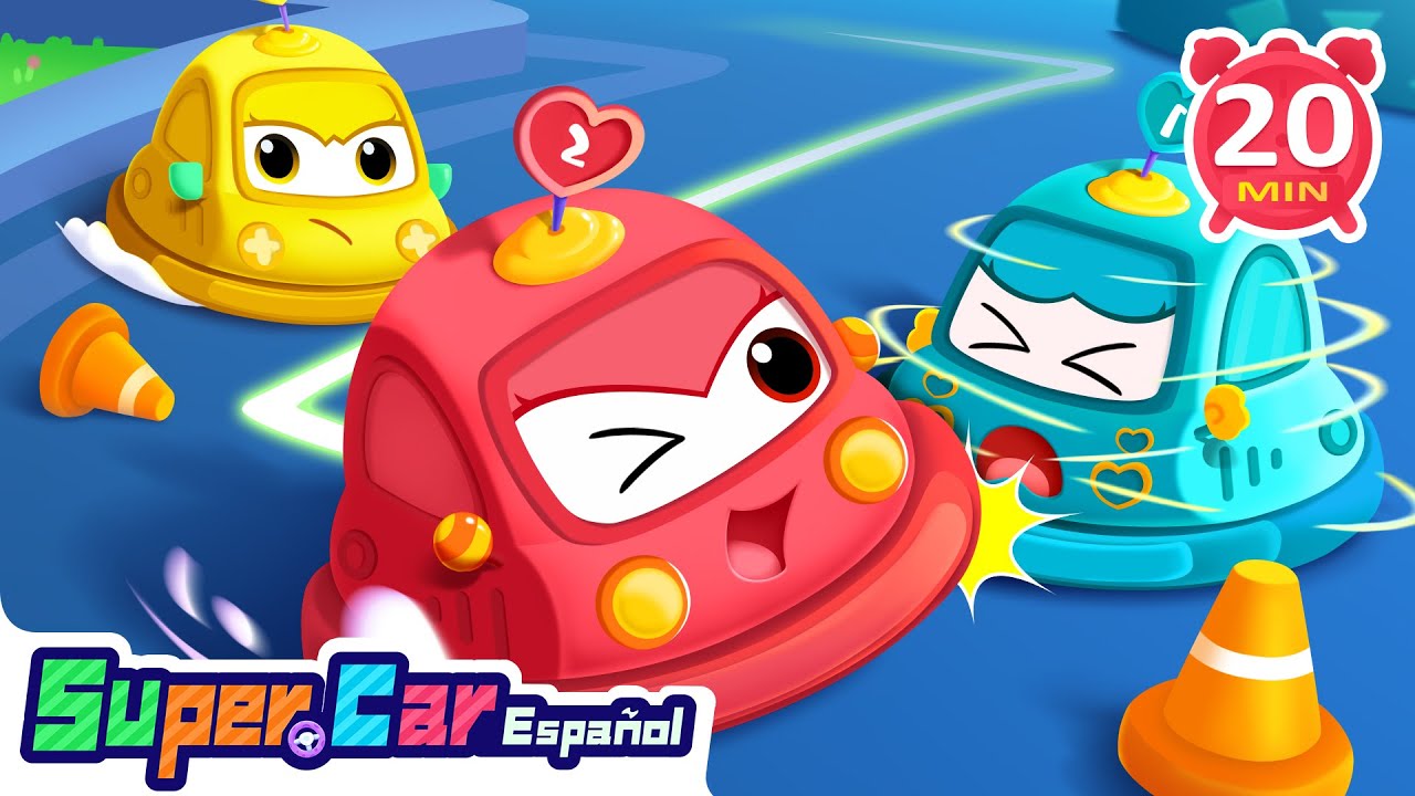 Autos Chocones Traviesos | Carros de Rescate Animados | Super Car ...