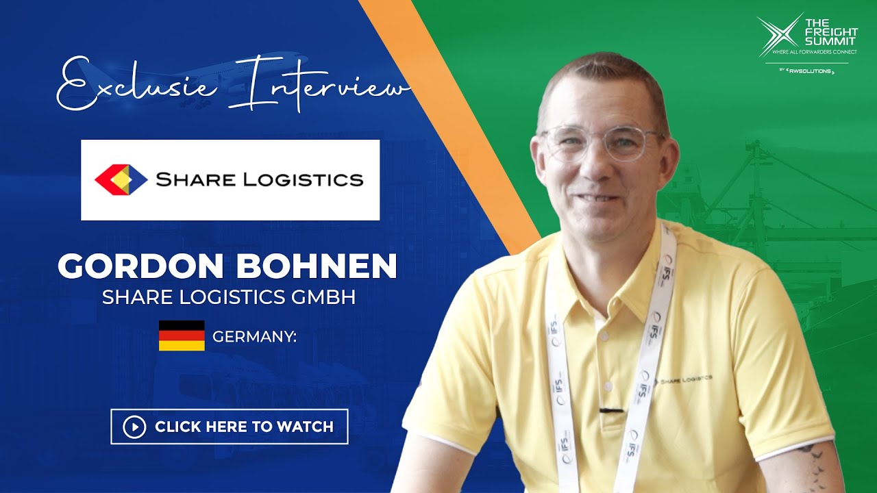 Interview with Gordon Bohnen - Share Logistics GmbH (Germany) - YouTube