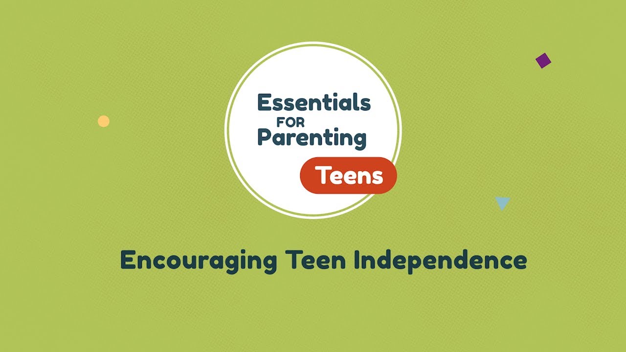 Encouraging Teen Independence AD - YouTube