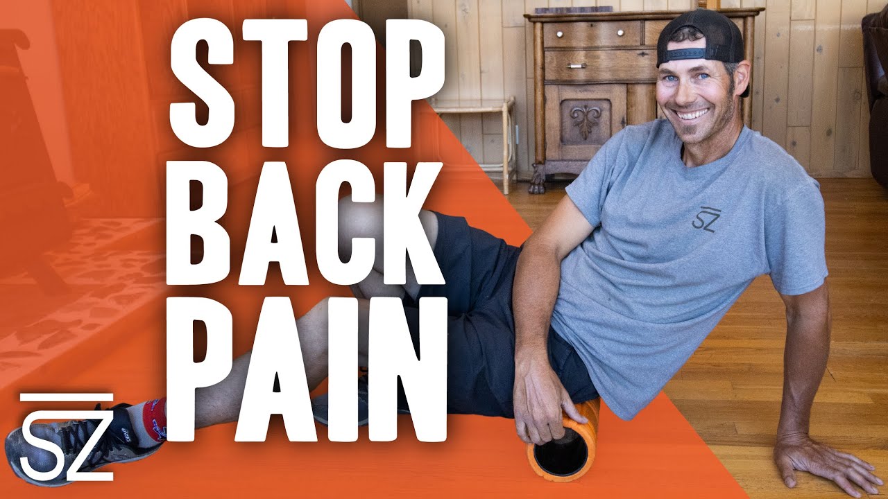 How to Roll Out Lower Back Pain - YouTube