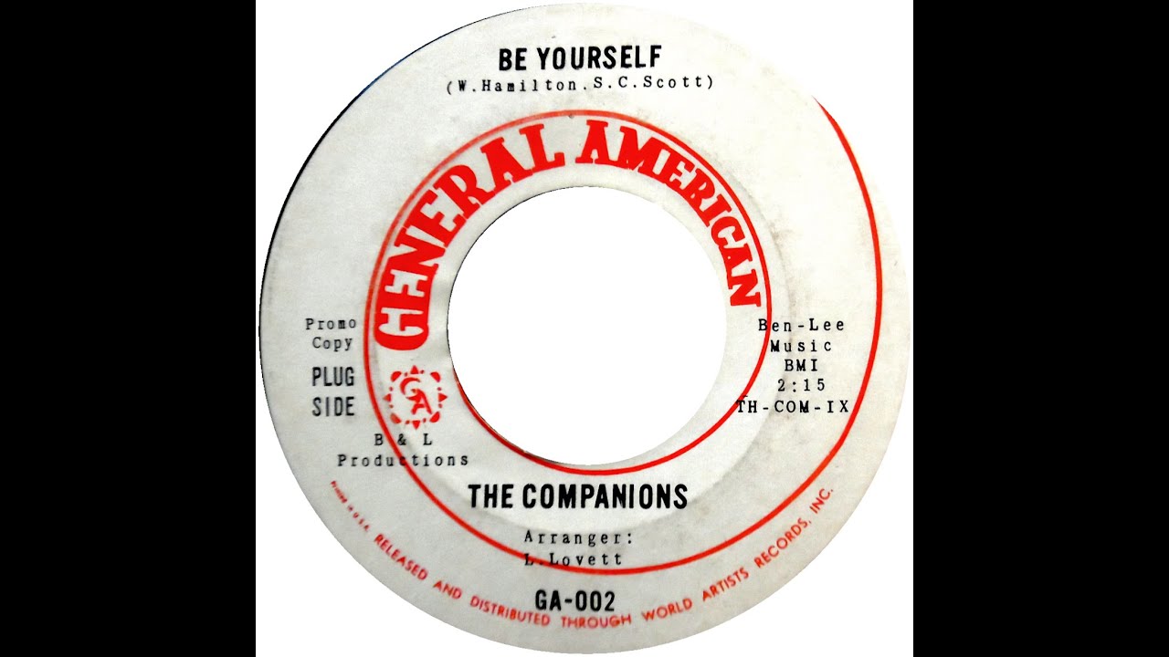 COMPANIONS BE YOURSELF - YouTube