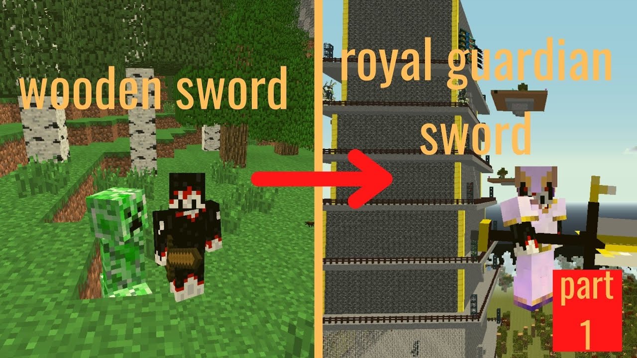 wooden sword to royal guardian sword: The orespawn speedrun (part 1 ...