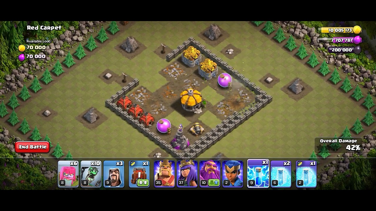 BEST EASY ATTACK IN COC|| HOW KING IS FIRE 🔥|| MUST WATCH|| - YouTube