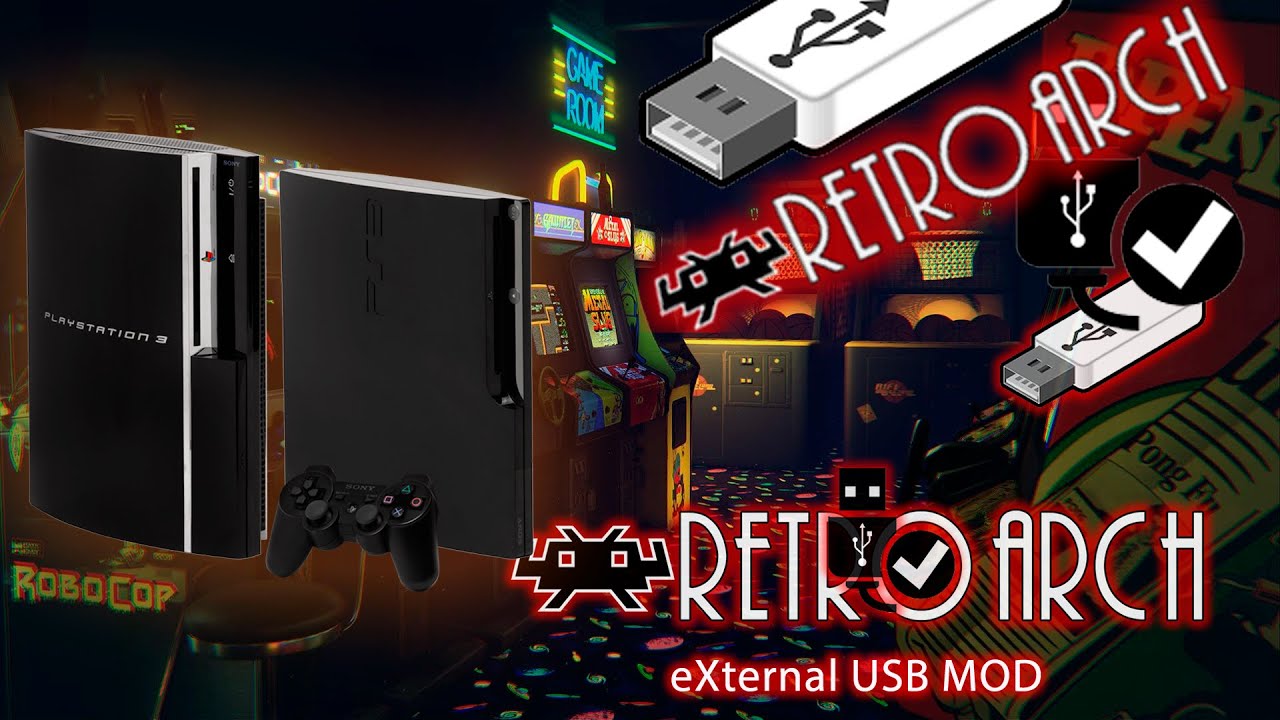 TUTORIAL RETROARCH PS3!! PS3 Retroarch 160 GB DE JUEGOS RETRO NUNCA VISTO EN PS3!! - YouTube
