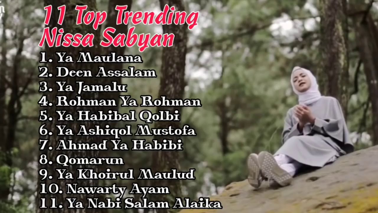 Kumpulan full nisya sabyan - YouTube