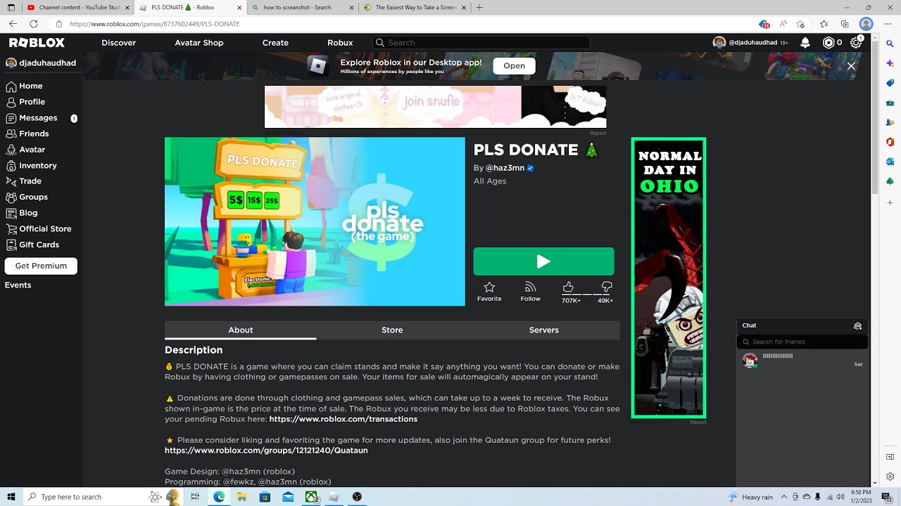 how to get free robux!!!!! - YouTube