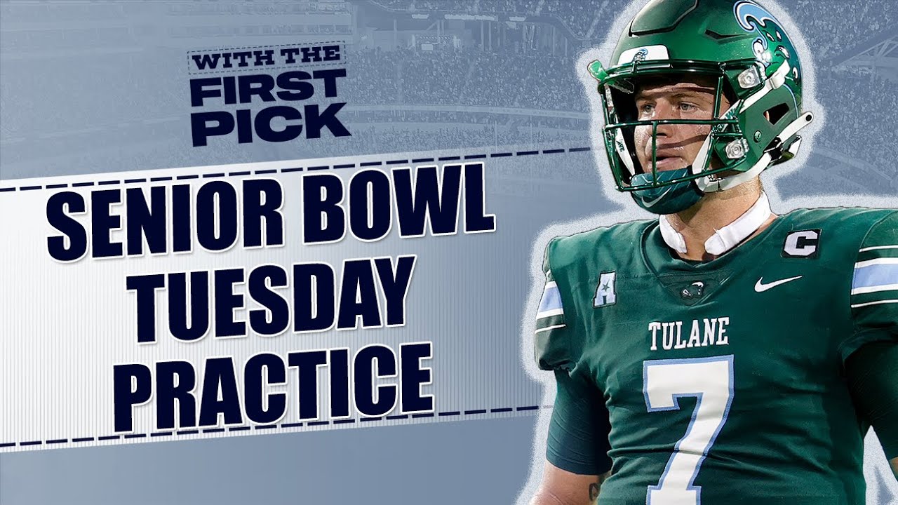 2024 Senior Bowl Day 1 Practice Recap: Michael Pratt, Ladd McConkey Quinyon Mitchell biggest ...