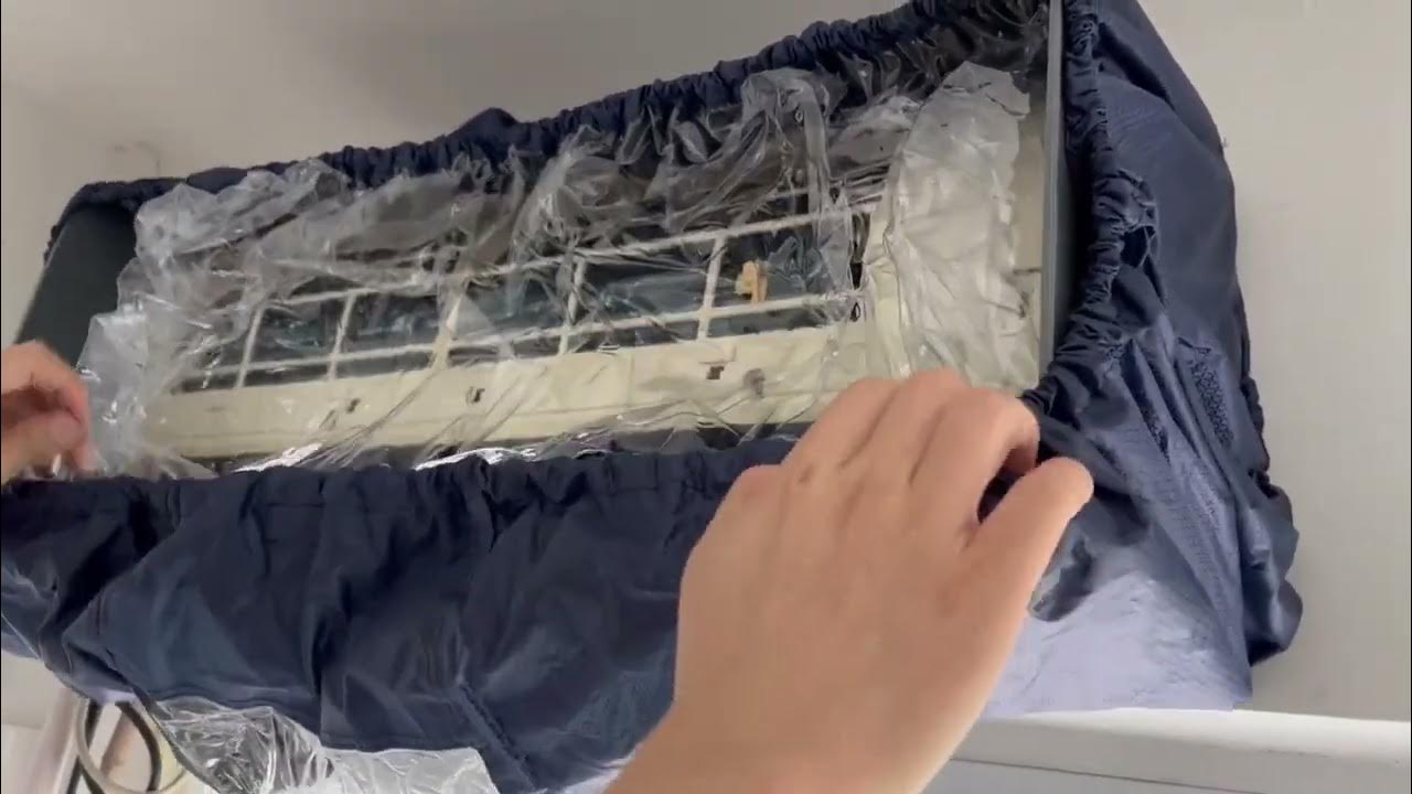 Wipcool - CSC-1 - Split tipi klima temizleme kiti - YouTube