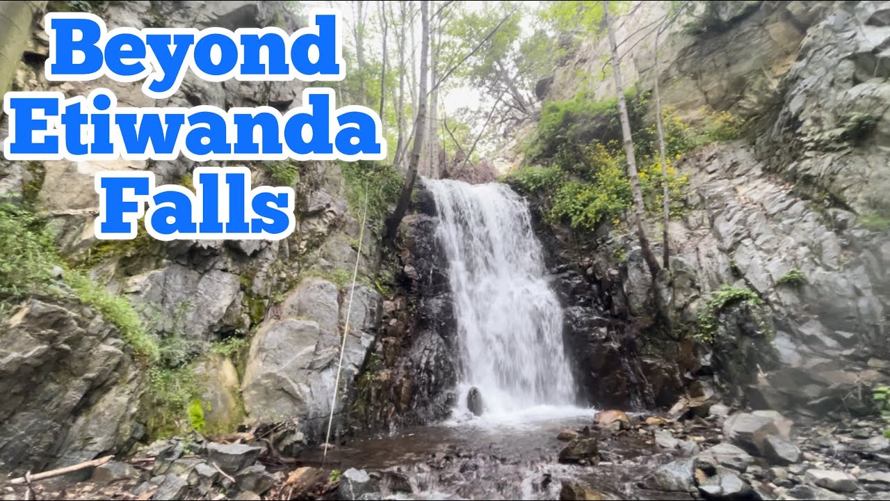Never seen before rock pool at East fork Etiwanda Falls - YouTube