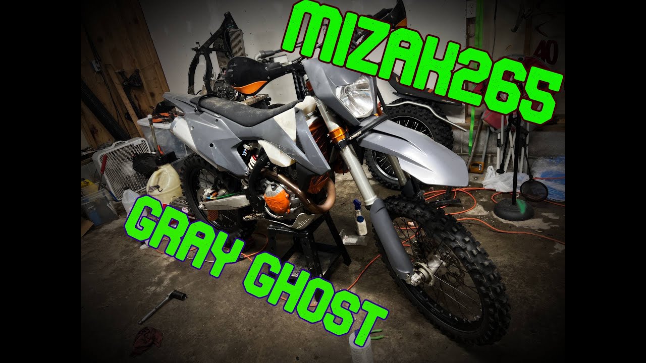 Gray Ghost - KTM 500 EXC-F 2018 - YouTube