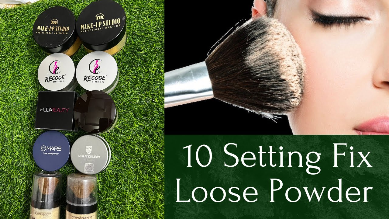 10 setting Fix Loose Powder and Foundation Look Powder 🔥👍 - YouTube