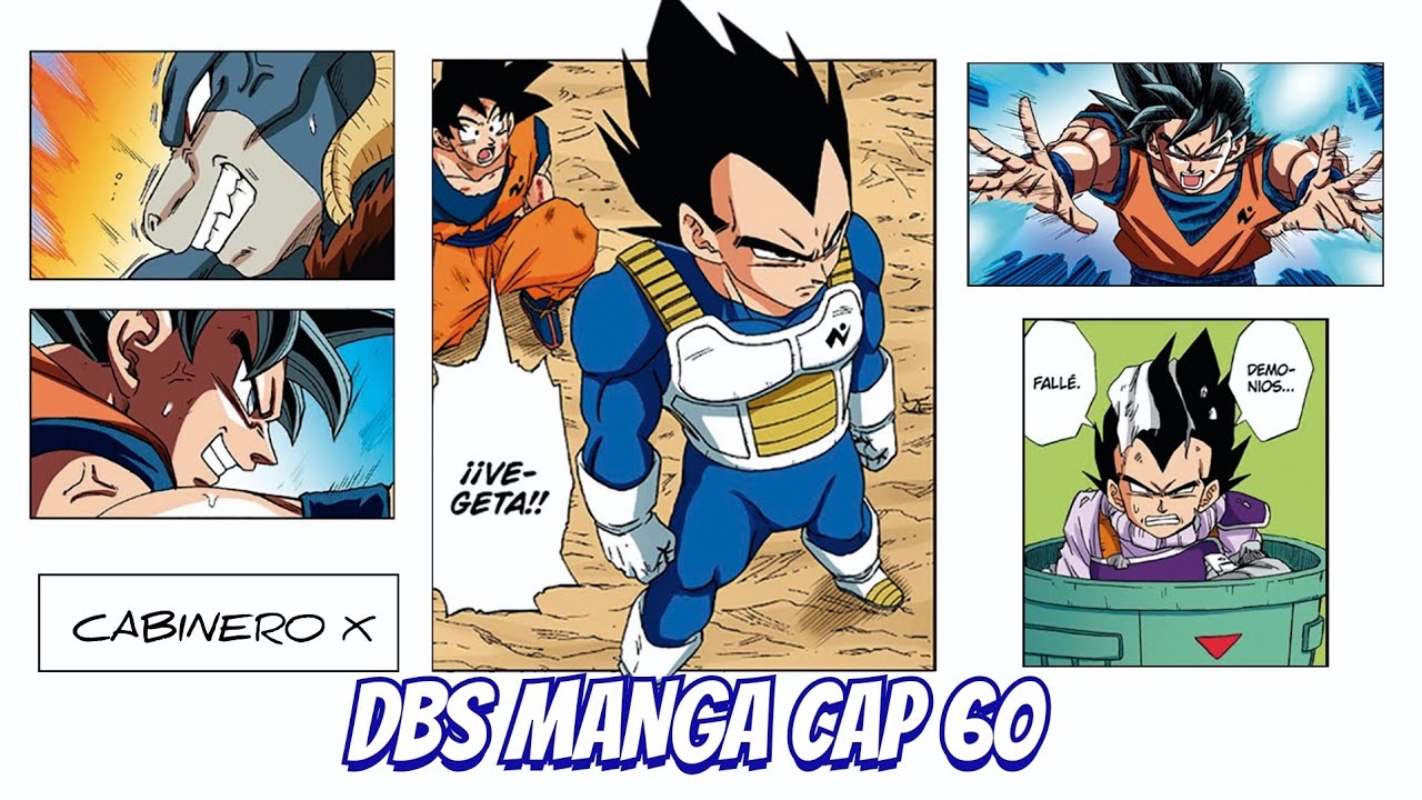 DBS MANGA CAP 60 #dragonballmanga - YouTube