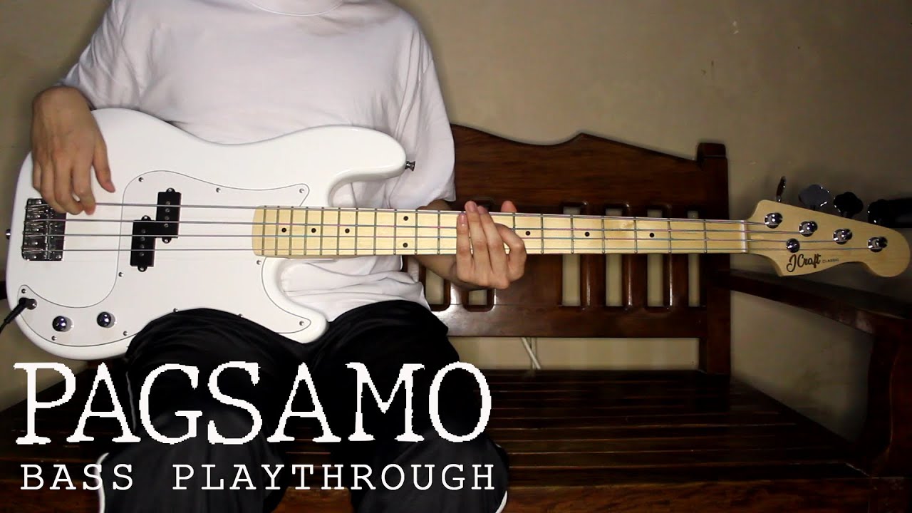Pagsamo - Arthur Nery (Bass Playthrough with Tabs) - YouTube