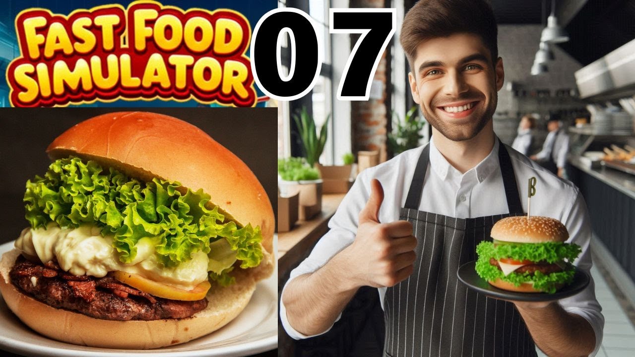 Fast Food Simulator Day 7 Lettuce Unlocked #gaming - YouTube