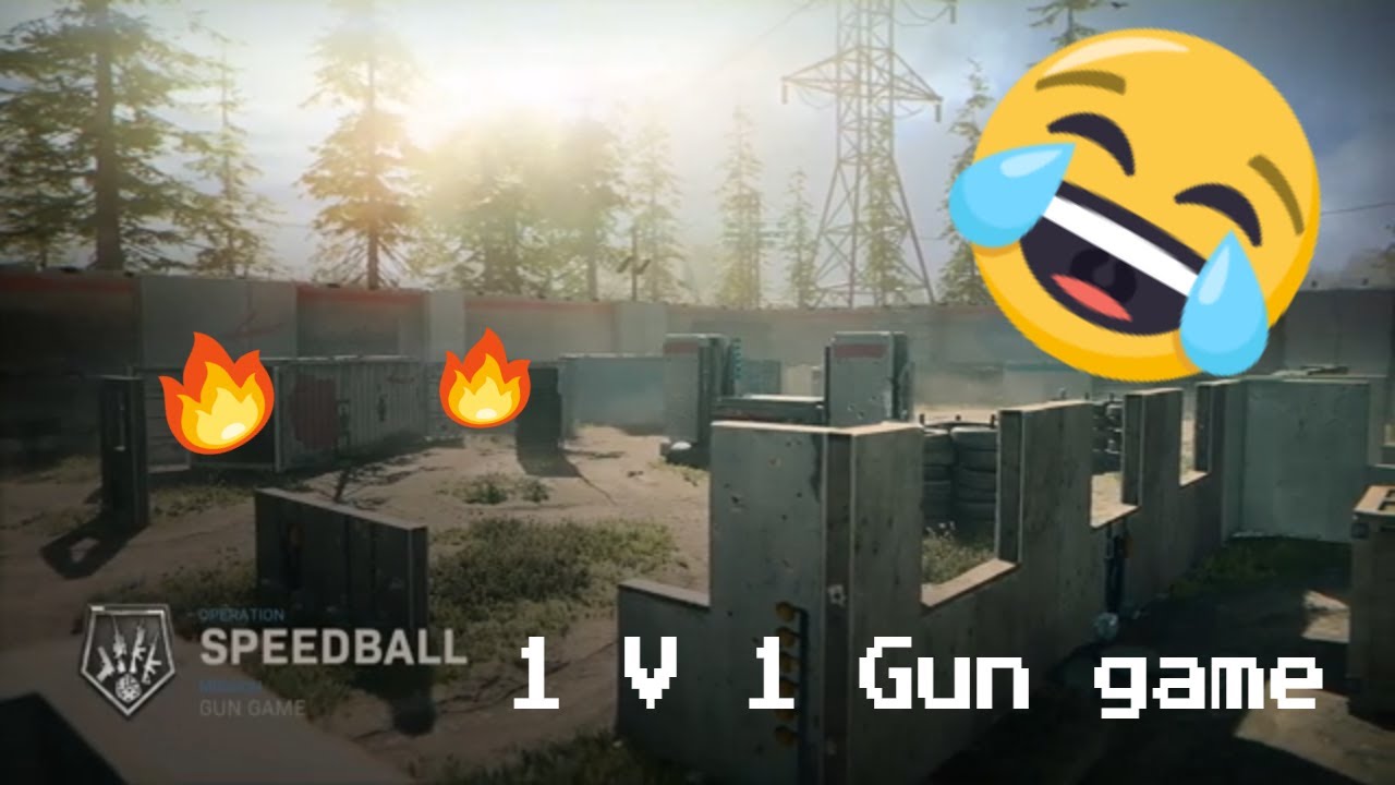 Modern Warfare Gameplay 3 : 1 V 1 Gun Game - YouTube