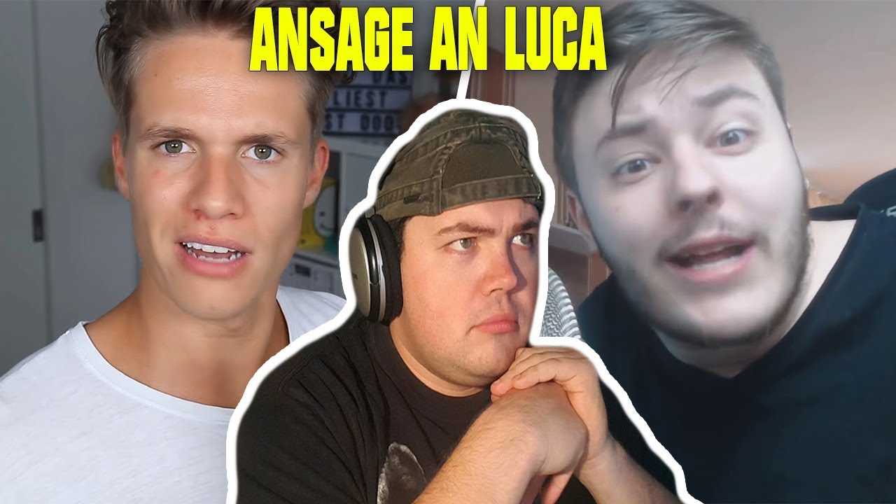 REAKTION auf ANSAGE AN LUCA - YouTube