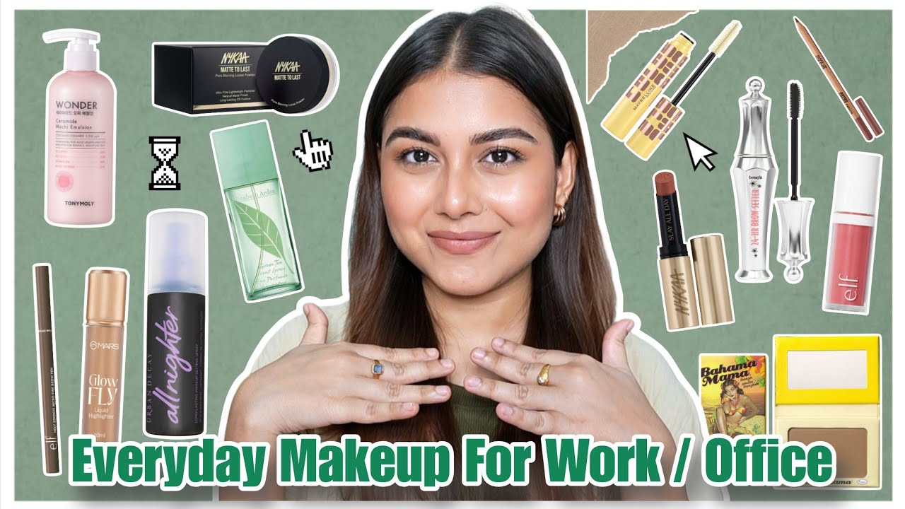 Easy Everyday Office / Work Makeup Look 🤍 - YouTube