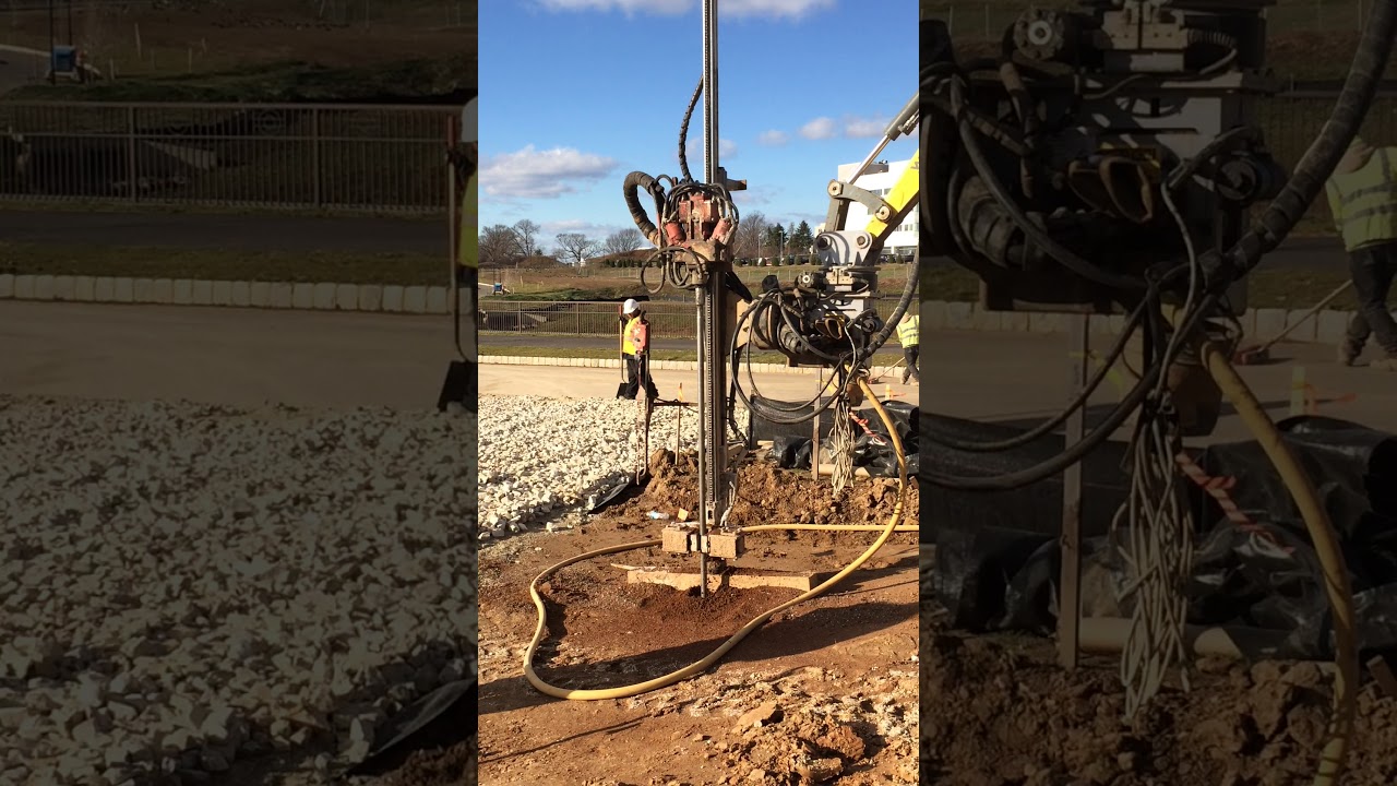 Preparation for Compaction Grouting - YouTube