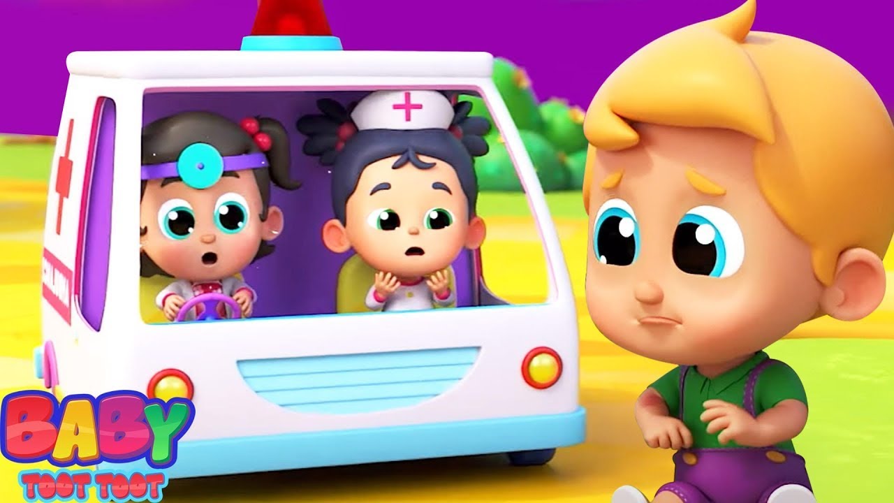 Wheels on the Ambulance 🚑 Let's play together - Kids Songs and Nursery ...