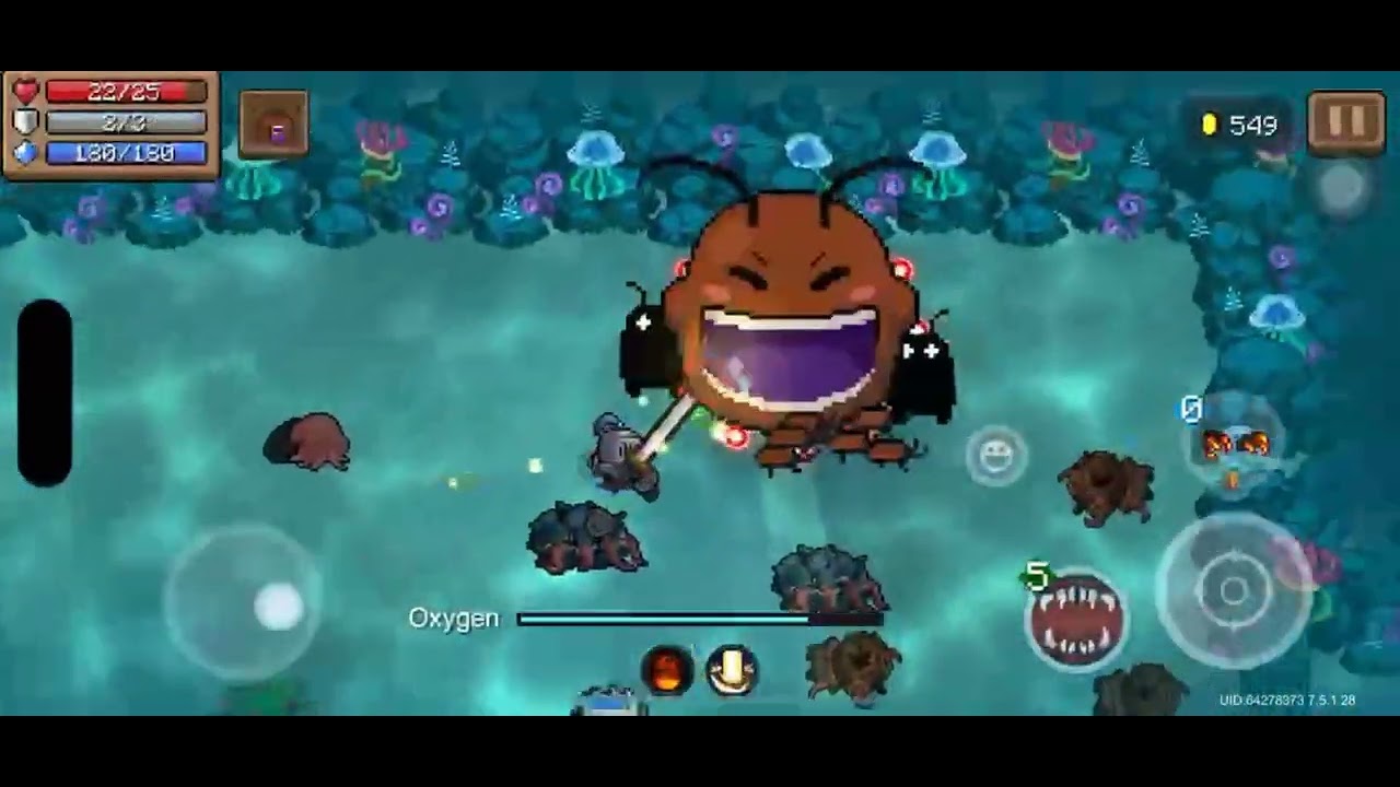 Land vs. Sea Cockroach - Soul Knight Gameplay - YouTube