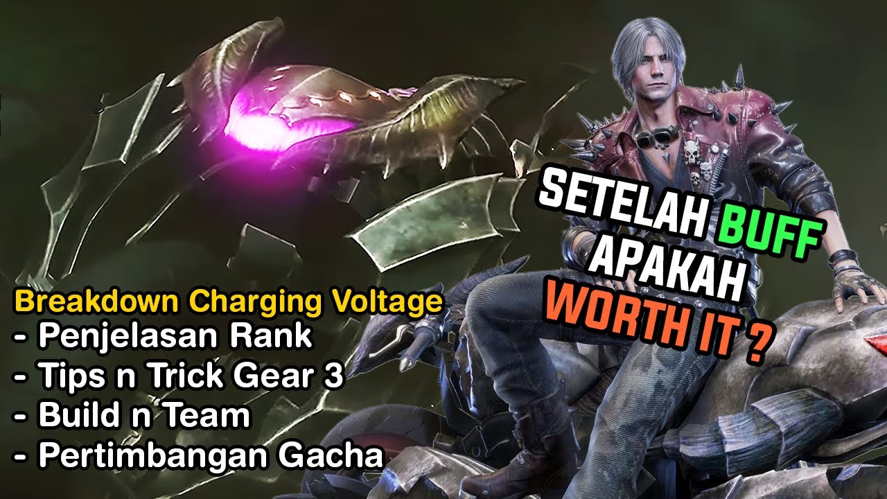 Breakdown Dante Charging Voltage & Buff Peneysuaian | Peak of Combat ...
