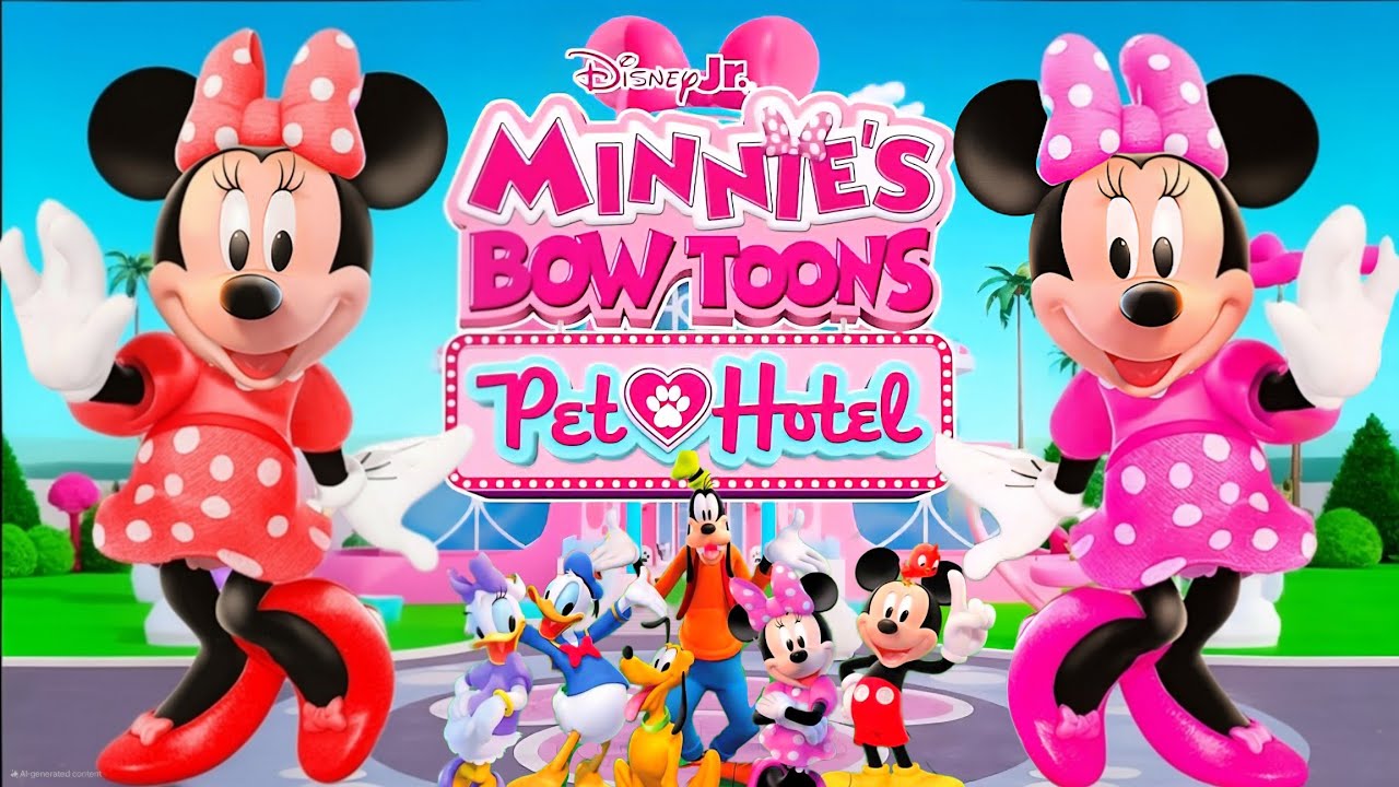 Mickey Mouse Clubhouse🏠 ️ - Minnie's Bow-Toons Pet Hotel 🎀😍 Adventures ...